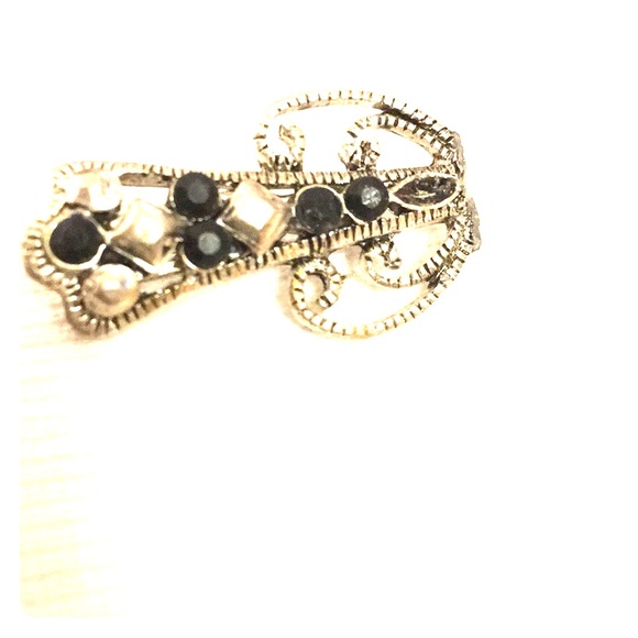 Vintage | Jewelry | 525 Stylized Black And Silver Vintage Scatter Pin ...